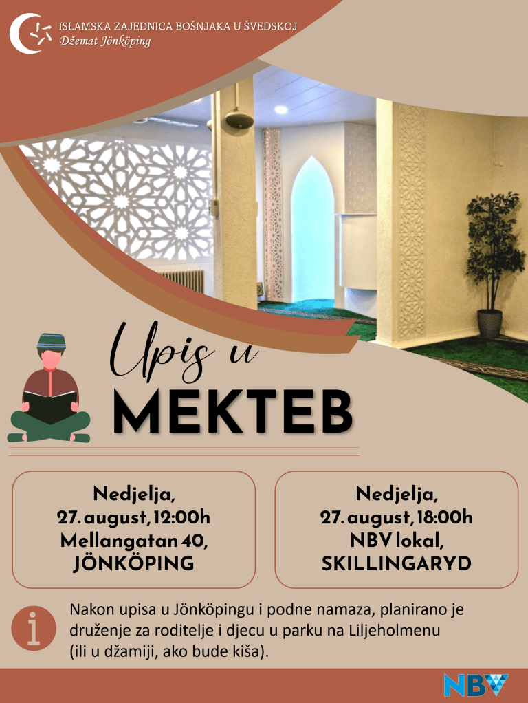 UPIS U MEKTEB 2023.